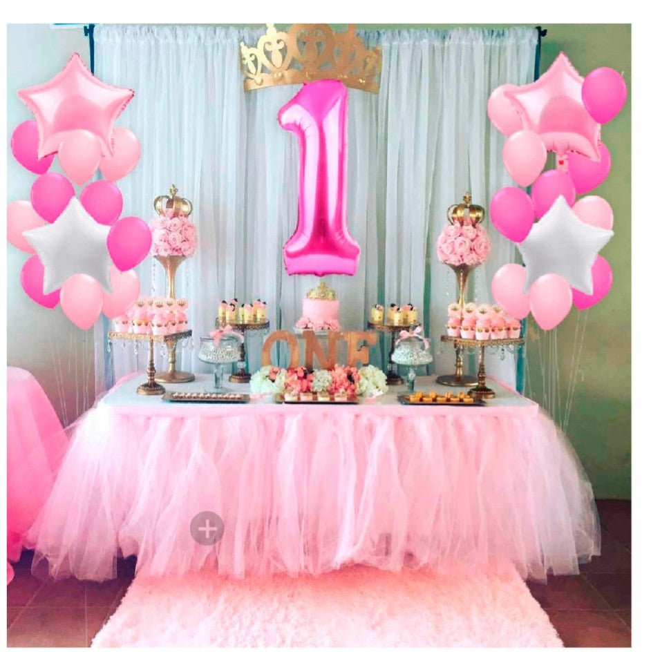 Girl's first birthday party theme – We Love Party